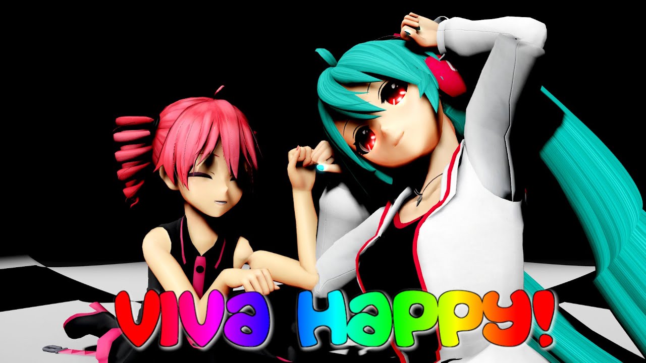 WIP Viva Happy and THICK Miku - YouTube