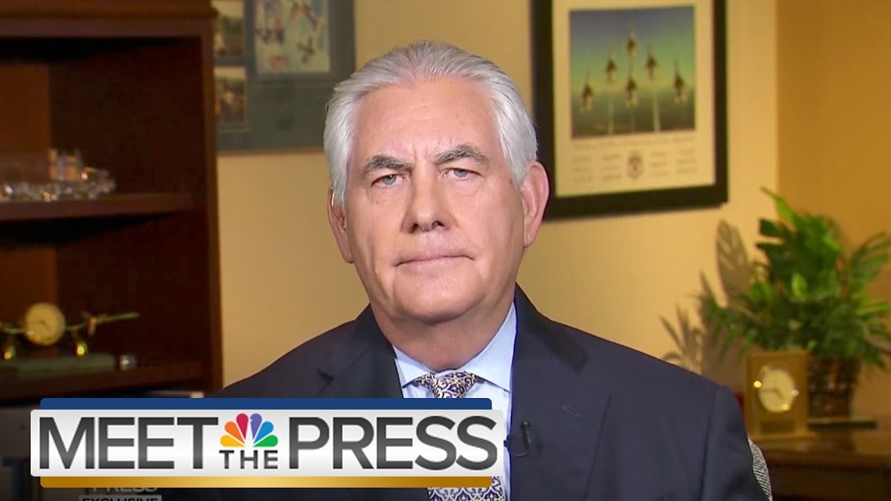 Rex Tillerson on Russia, James Comey, And Relationship With Trump (Full ...