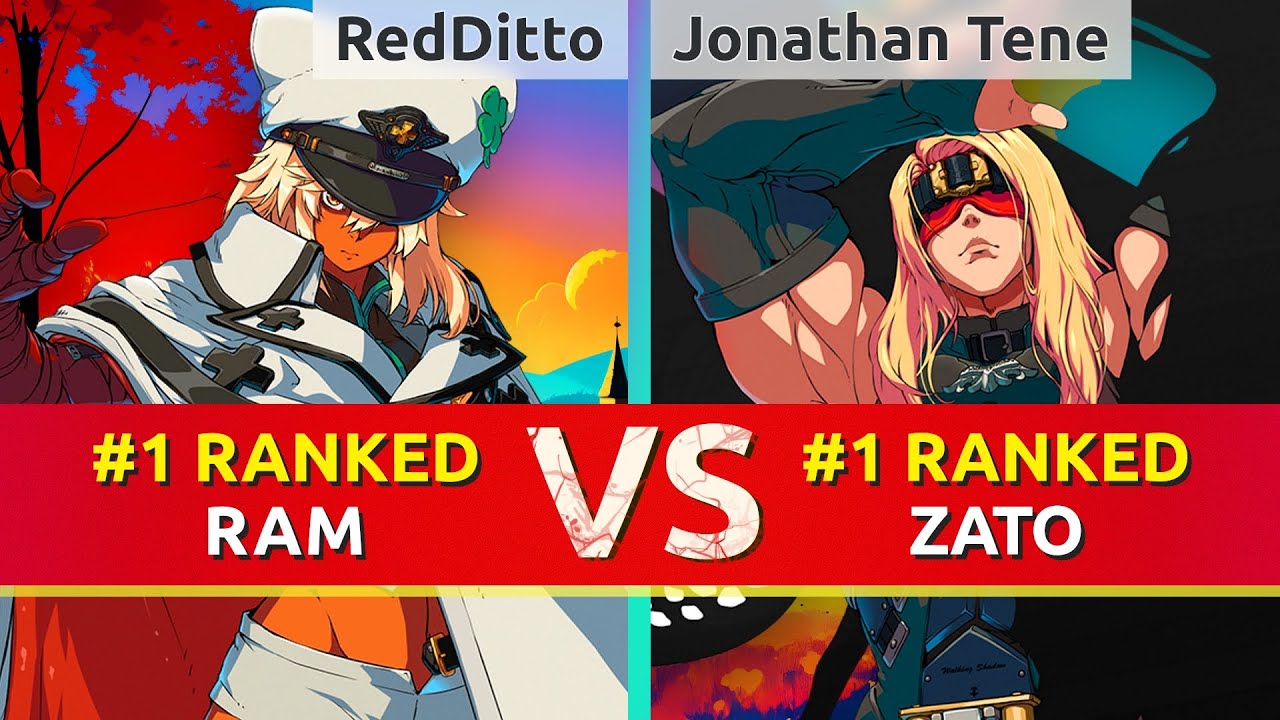GGST RedDitto (#1 Ranked Ramlethal) vs Jonathan Tene (#1 Ranked Zato ...