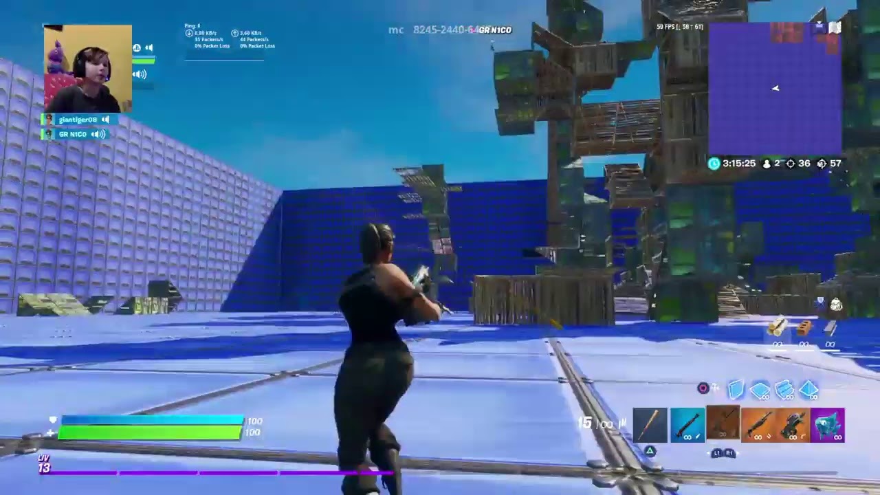 LIVE fortnite W(LUIGI) - YouTube