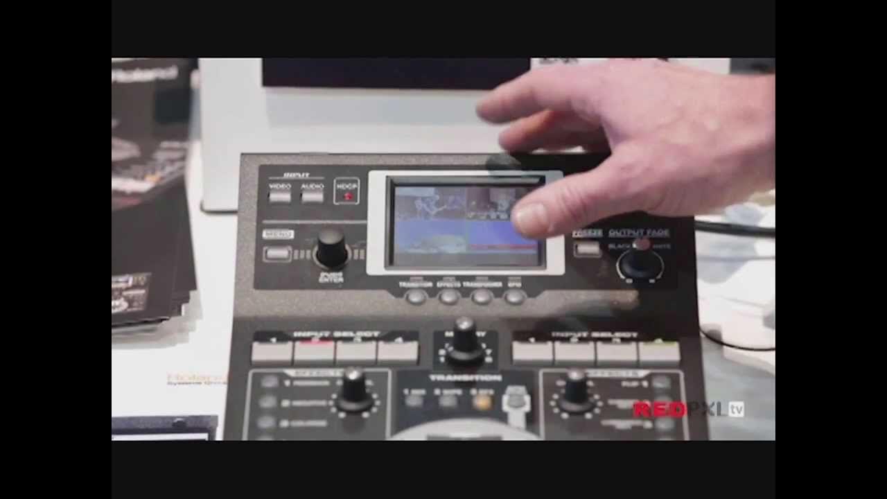 Roland V-4EX 4 Channel Digital Video Mixer - YouTube