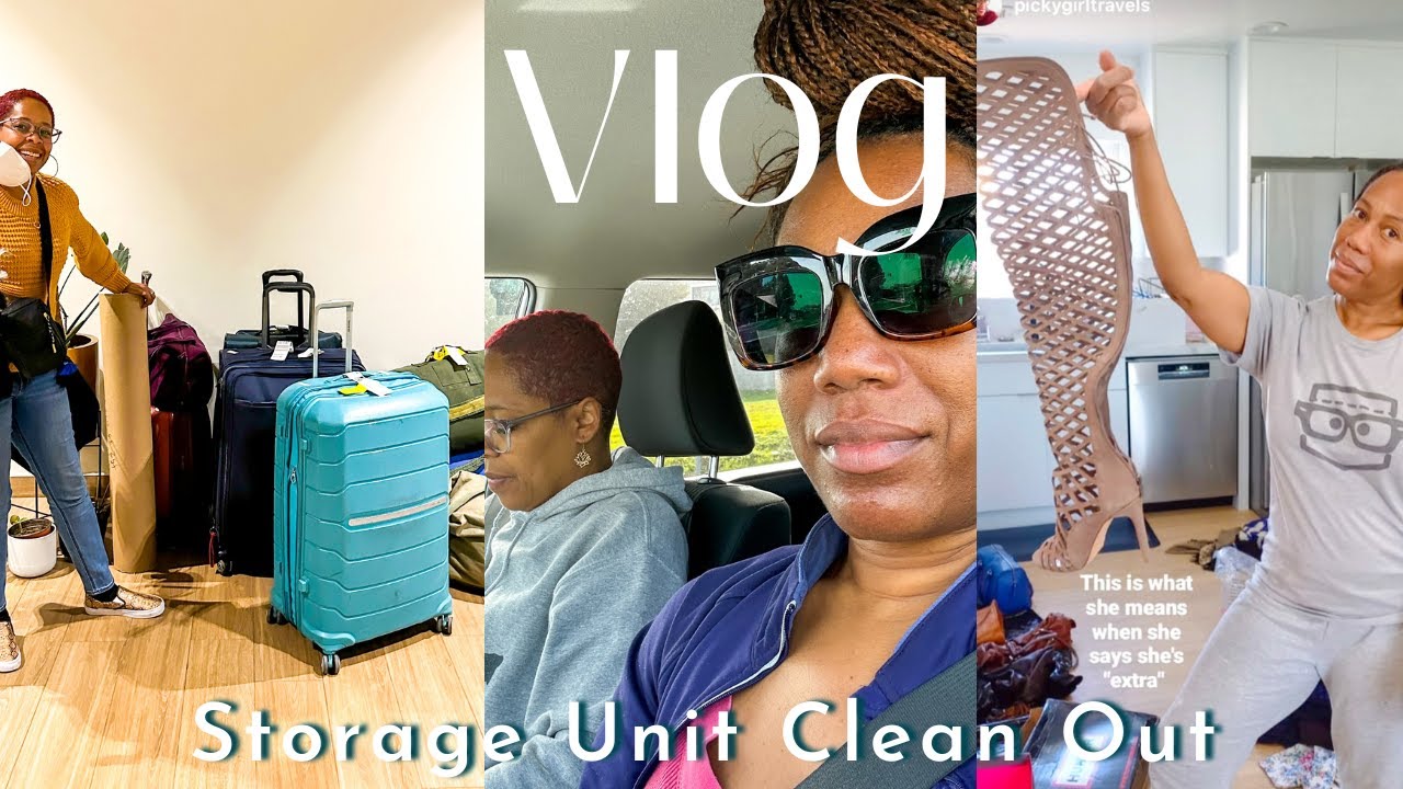 VLOG - Bay Area Storage Clean Out - Behind the scenes of the mess - YouTube