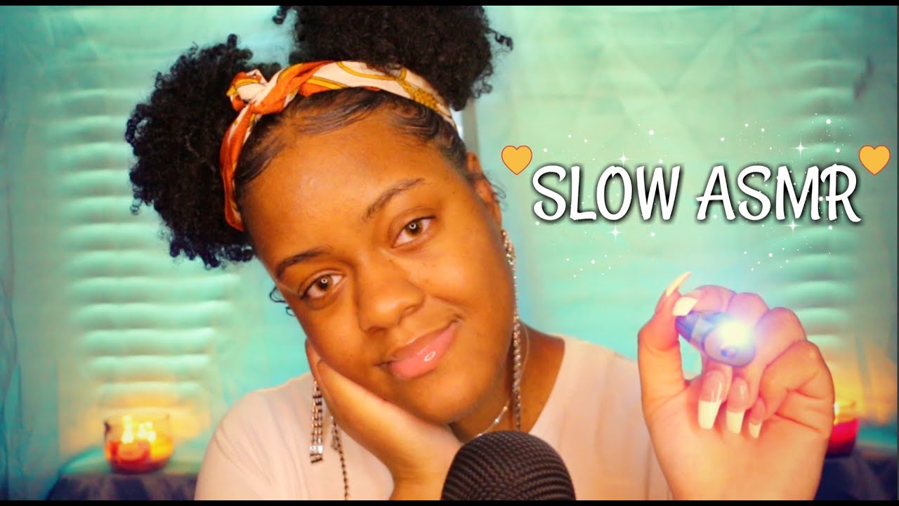 Slow and Calm ASMR Triggers for You 💛🌙 (40 Minutes)~ - YouTube