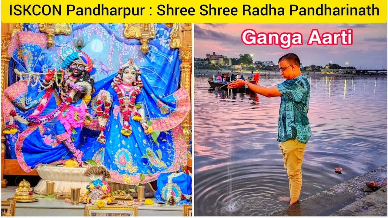ISKCON Pandharpur : Shree Shree Radha Pandharinath || Pandharpur Yatra ...