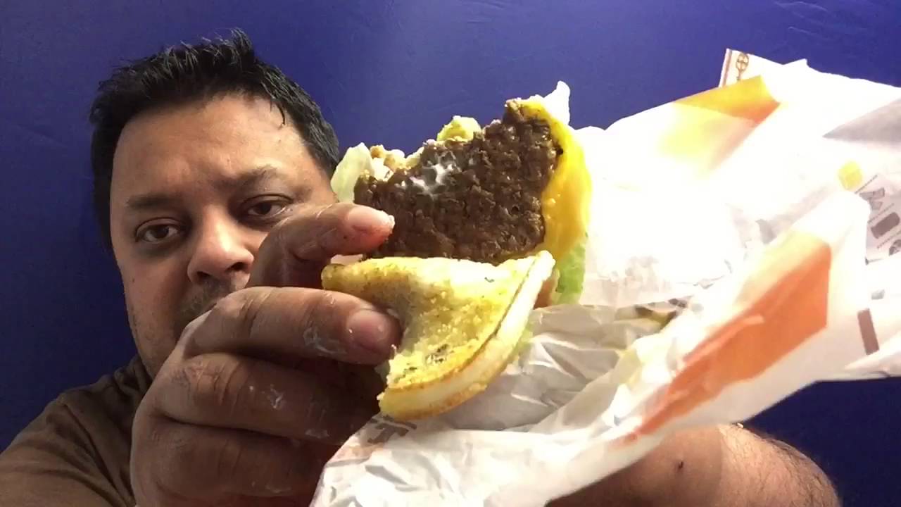 Burger King Extra Long Buttery CheeseBurger review - YouTube