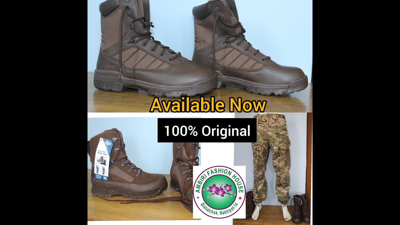 Original Combat Boots & Trouser @ Ambiri Fashion House Vlog/ Combat ...