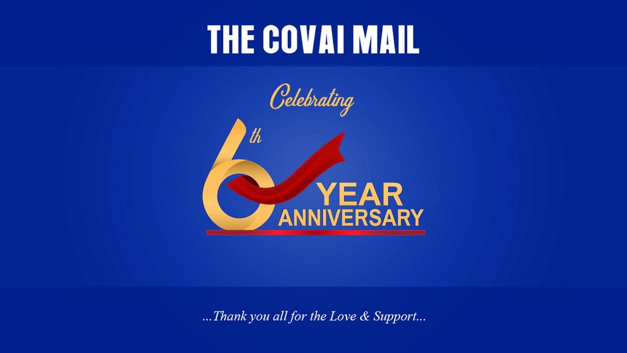 The Covai Mail completes Six successful years; steps into 7th year ...