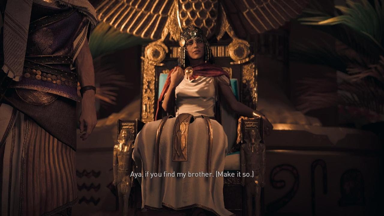 Assassin's Creed Origins Part 11 (For the Queen 2/2) - YouTube