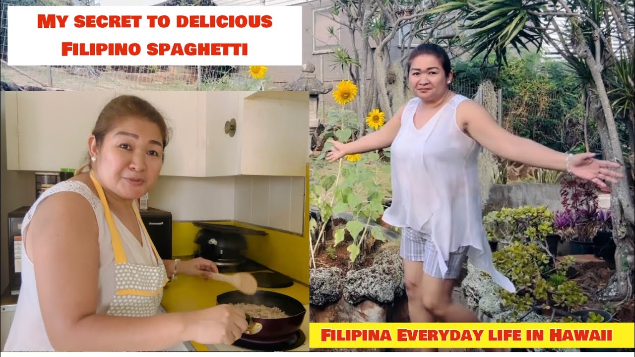 Filipino Style Spaghetti | My Secret to Delicious Filipino Style ...