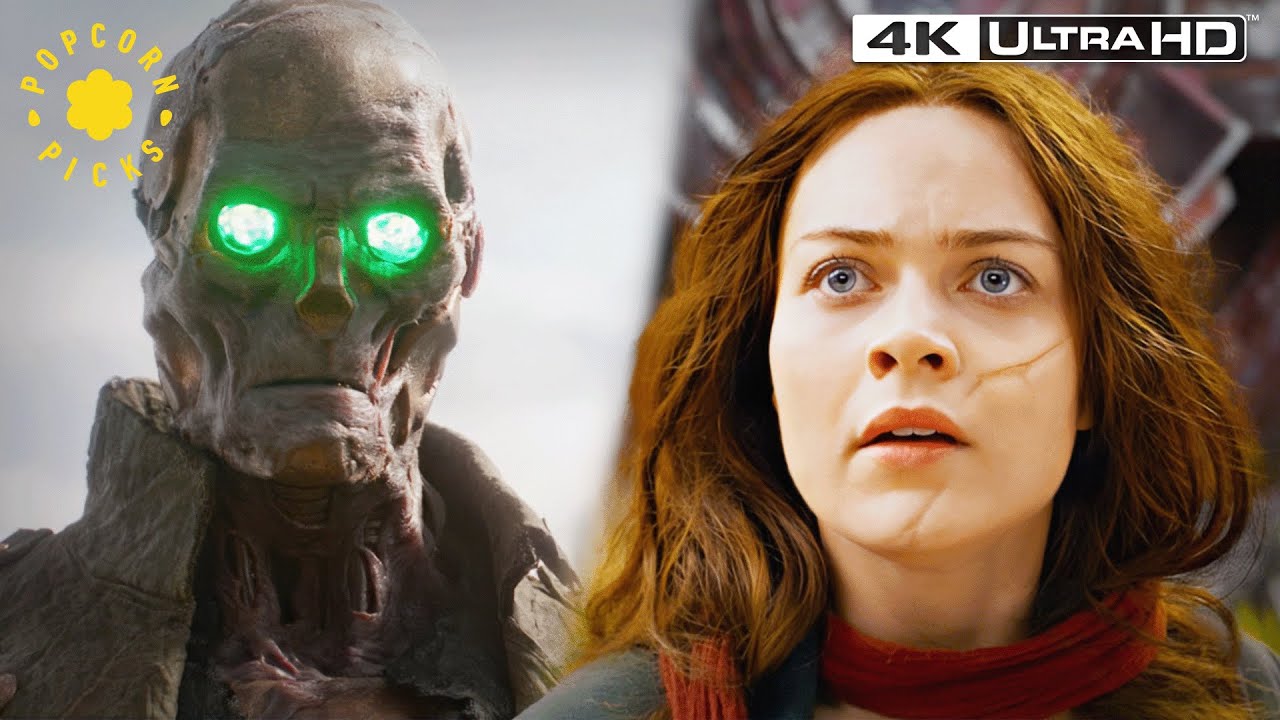 Cyborg Shrike Attacks | Mortal Engines 4k - YouTube