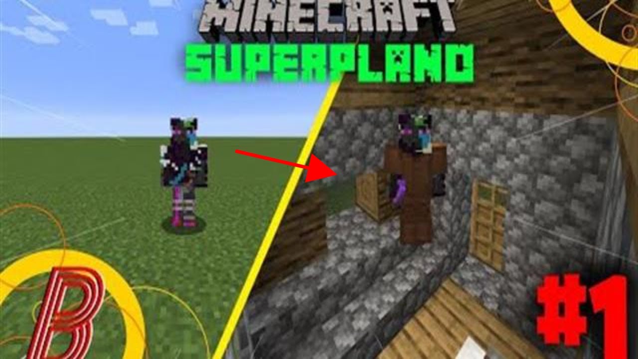 SOBREVIVIENDO en un MUNDO SUPERPLANO en MINECRAFT 🔥 - YouTube