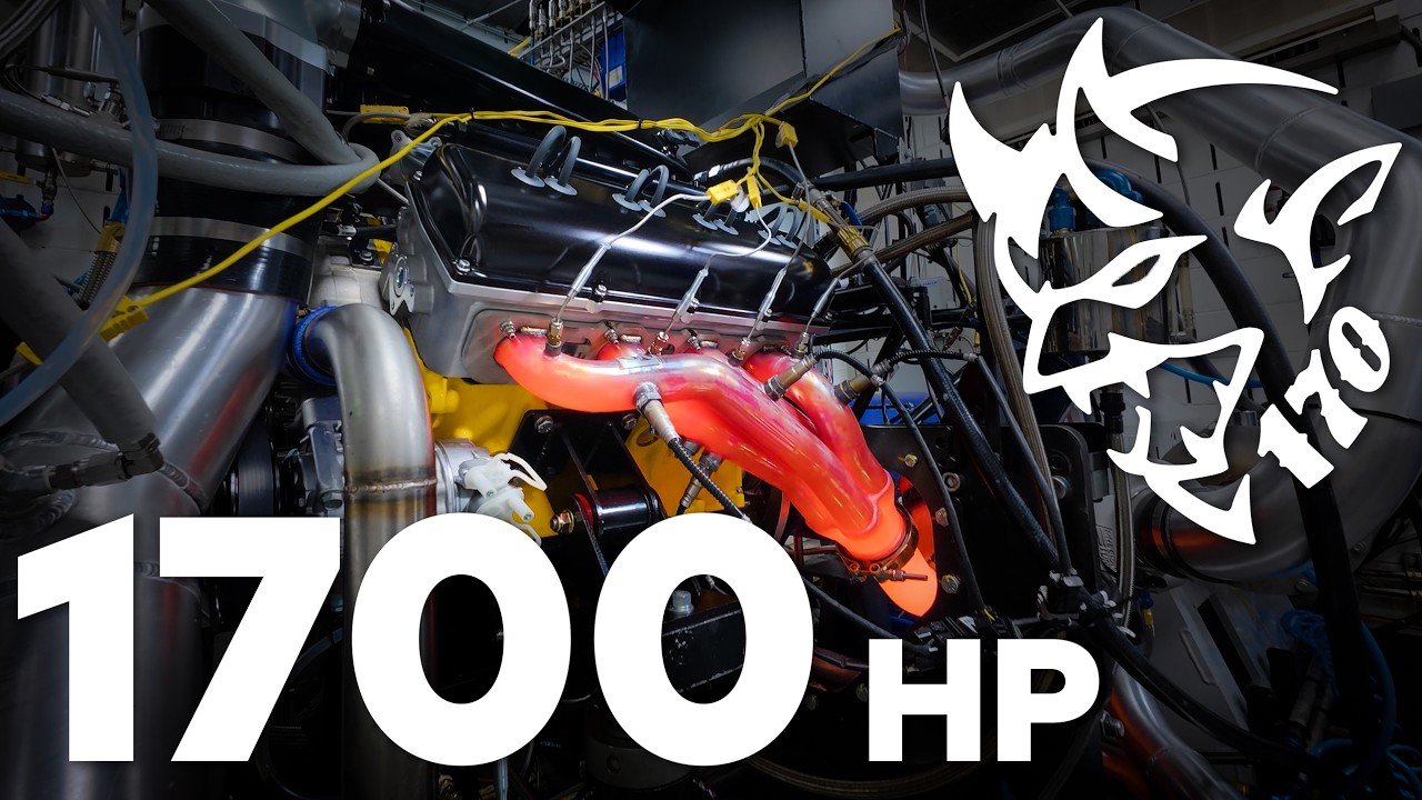 World's Most Powerful Dodge Demon 170 | Twin Turbo Demon 1700 Engine ...