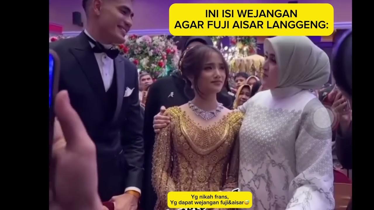 SEMUA KELUARGA SANGAT MERESTUI AISAR FUJI! Ini isi wejangan agar hubungan aisar fuji langgeng ...