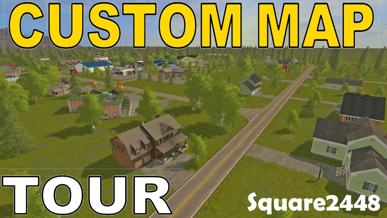 FS17: Custom Map Tour - YouTube