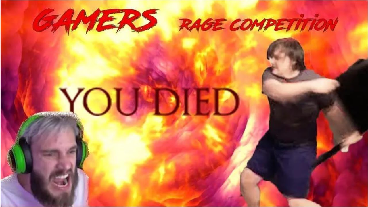 Best rages in YouTube gaming 👿😂 - YouTube