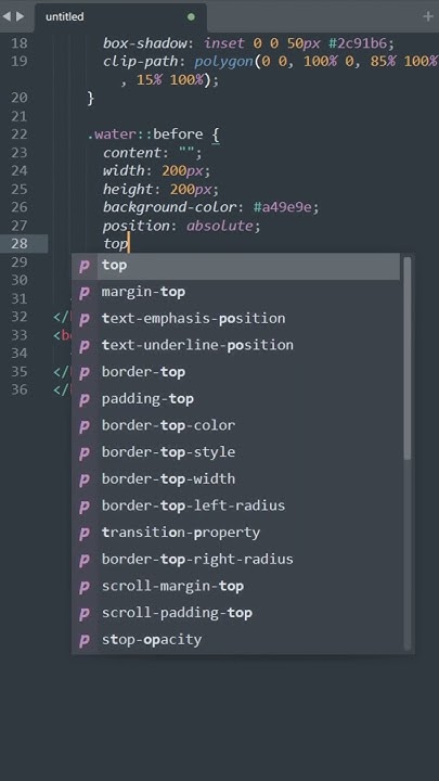 Liquid Animation Html Css Codingbipro Animation Youtube