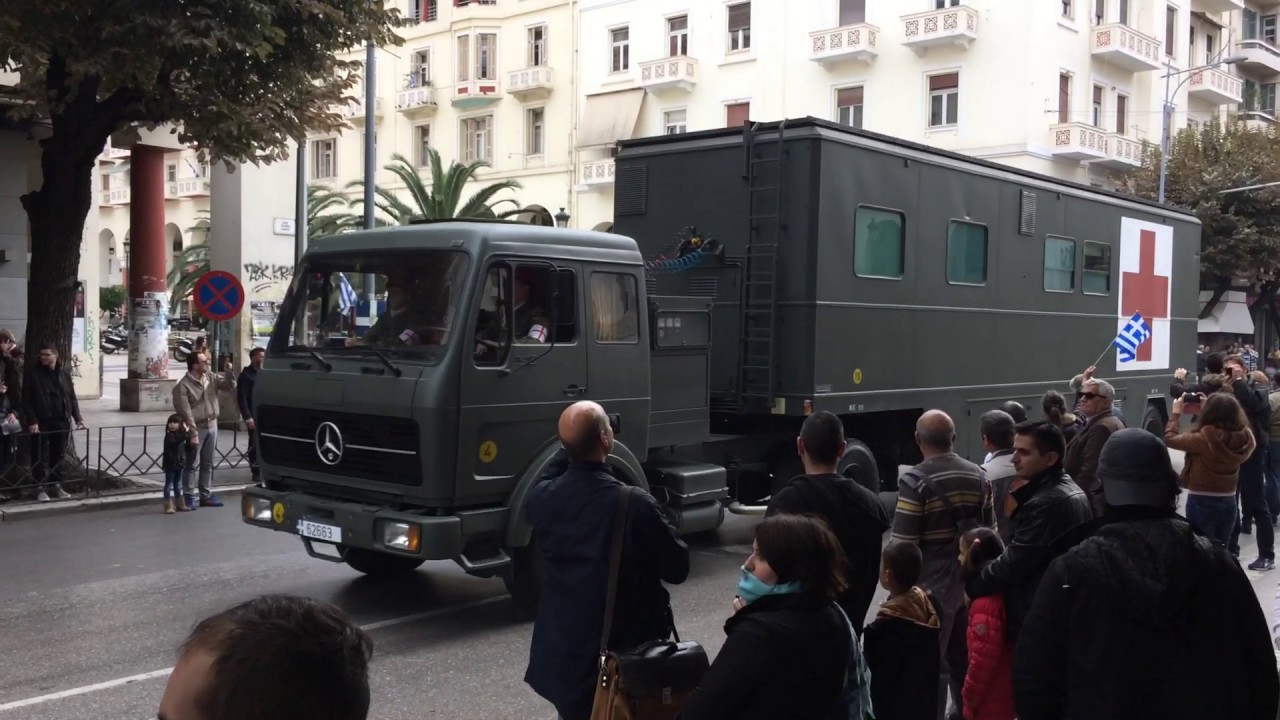 ΣΤΡΑΤΙΩΤΙΚΗ ΠΑΡΕΛΑΣΗ ΤΗΝ 28 ΟΚΤΩΜΒΡΙΟΥ ΣΤΗΝ ΘΕΣΣΑΛΟΝΙΚΗ 2016 - YouTube