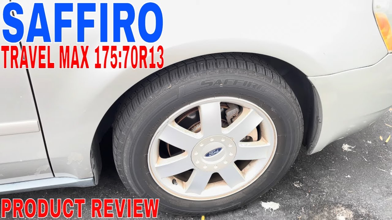 SAFFIRO TRAVEL MAX 175:70R13 82H SL 580 A B BSW SUMMER TIRE 🔴 - YouTube