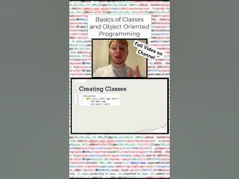 The start of object oriented programming, creating classes #coding #python #programming #code ...