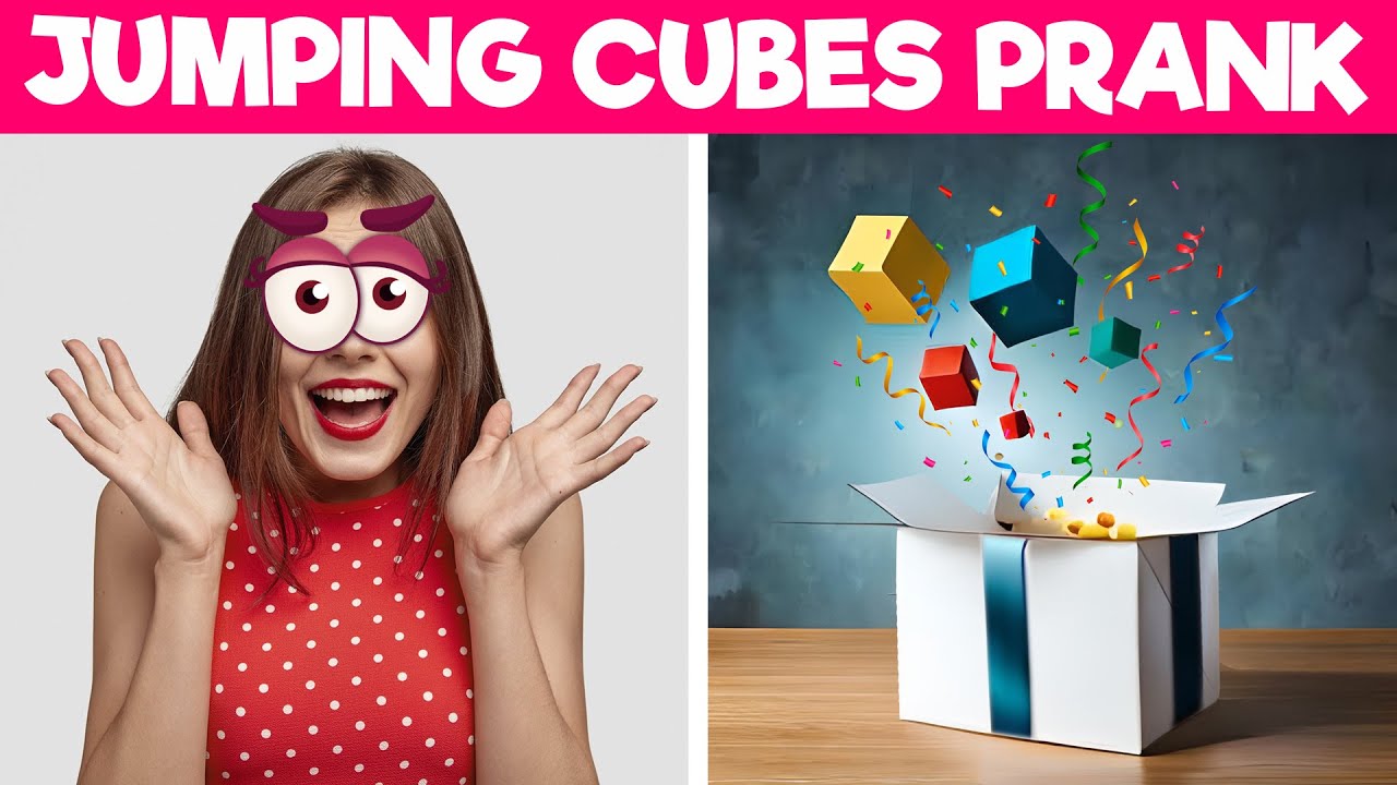 Pop Up Cubes Gift Box Idea - Prank to Play on Friends and Siblings They ...