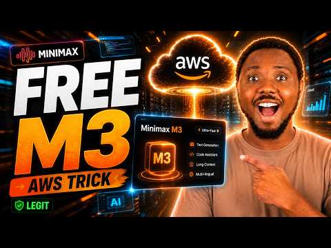Minimax M3 FREE Unlimited Legitmately with This AWS Trick! (Perfect Claude Alternative)