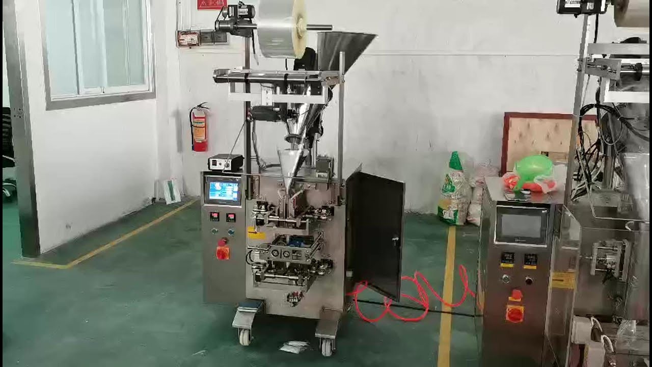 Powder packaging machine-powder four-side sealing continuous packaging ...