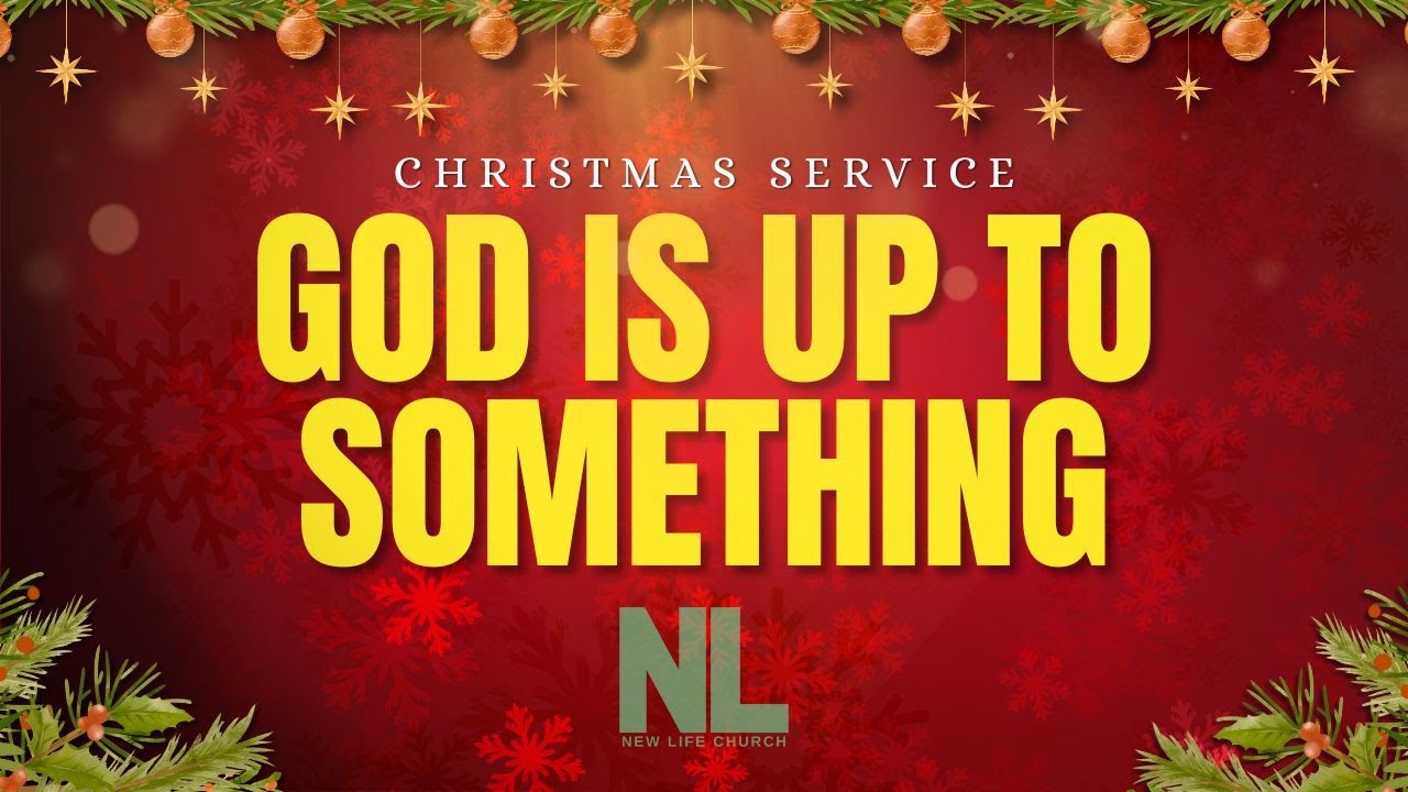 God is up to something - Christmas Service - YouTube