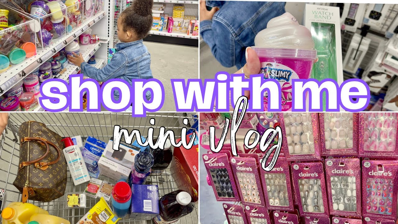 SHOP WITH ME // MINI VLOG // *REALISTIC* BUSY MOM DAY IN THE LIFE - YouTube