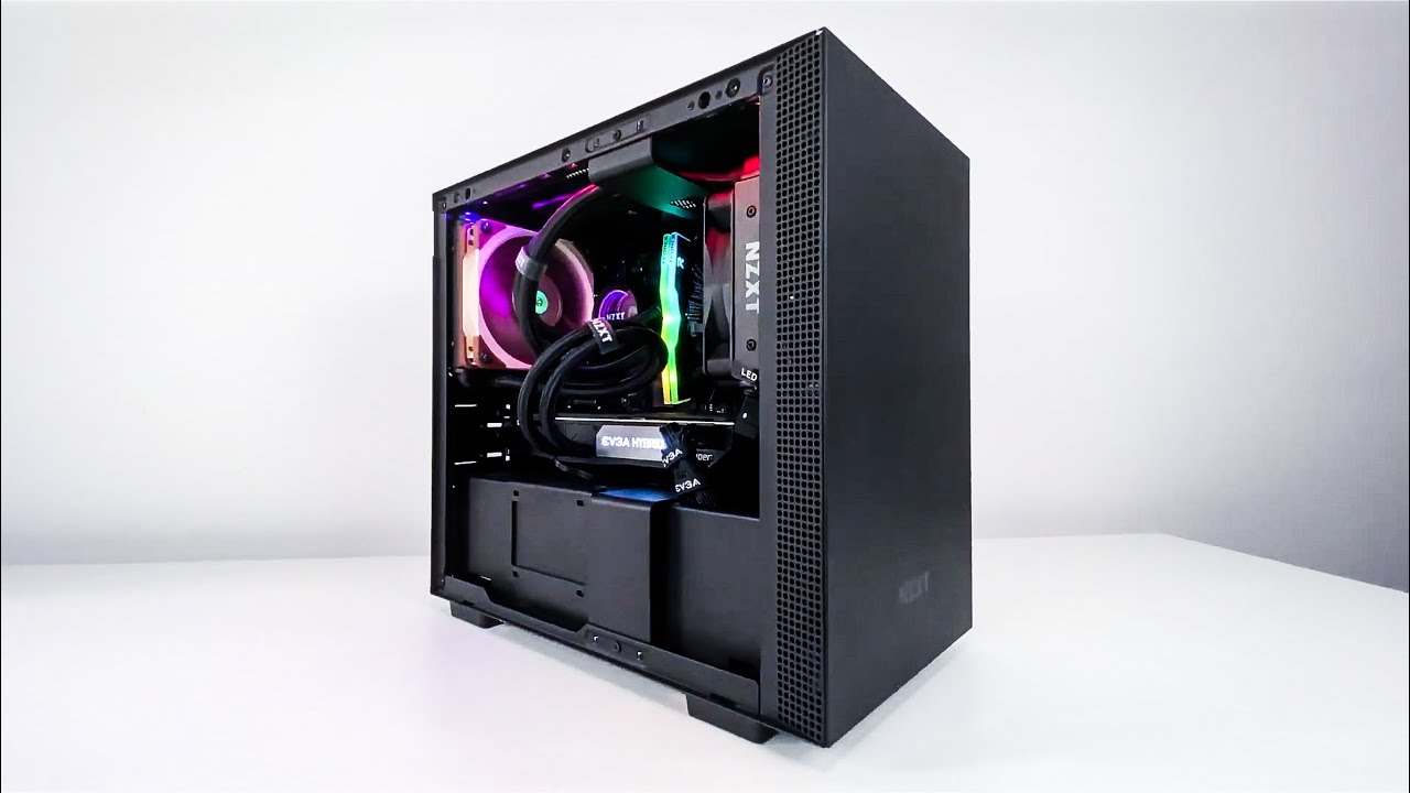 Liquid Cooled Mini ITX RYZEN 3700X RTX 2080 SUPER PC BUILD $2,300 - YouTube