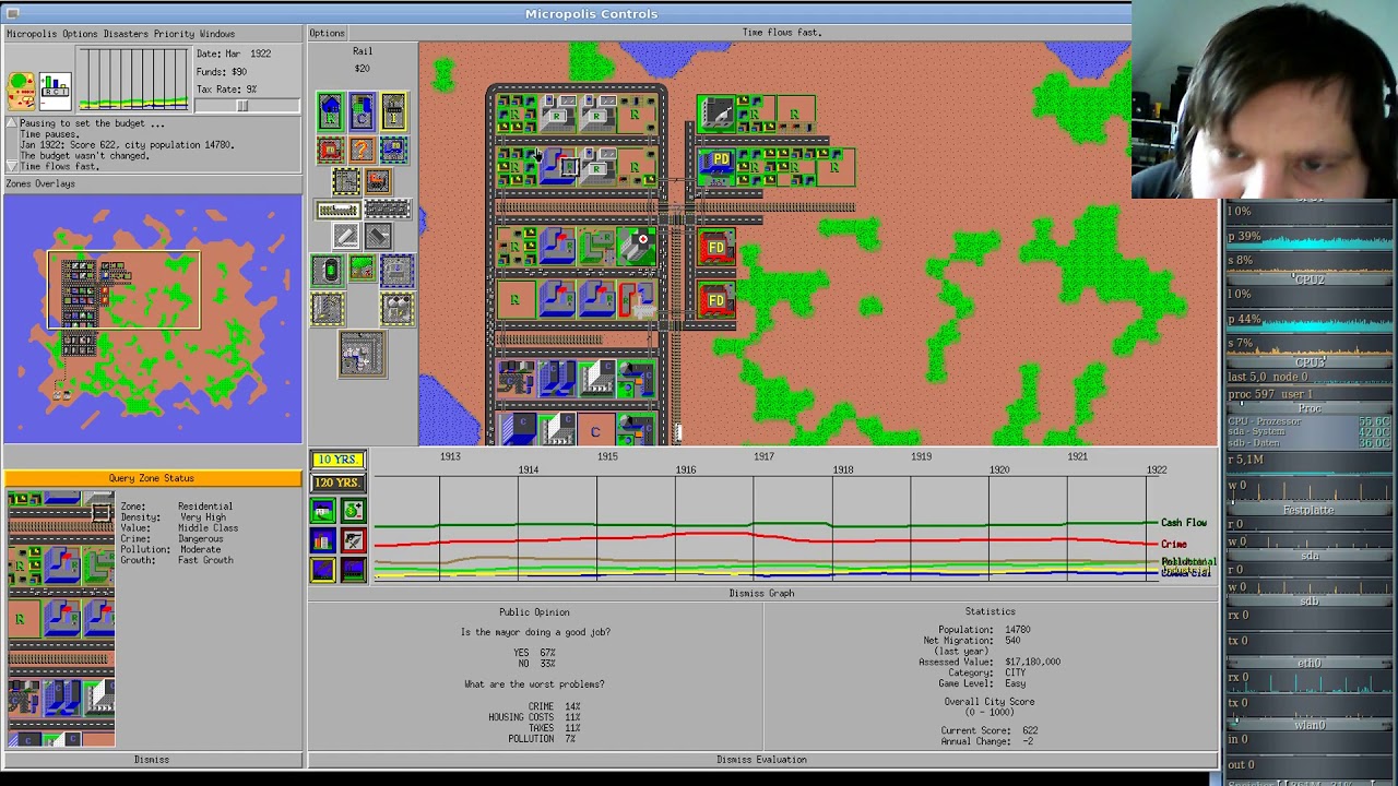 SIMCITY 1989 - micropolis - #03 - YouTube
