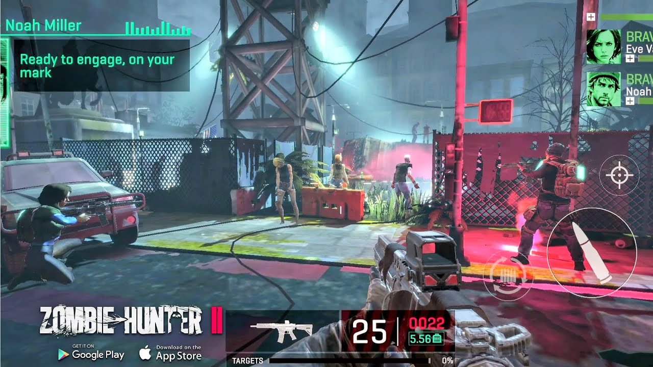 Zombie Hunter 2 Android Beta Gameplay - YouTube