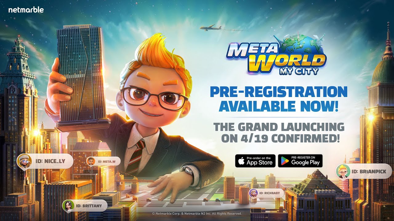 Meta World: My City - Крипто новинка от Netmarble ! Многообещающая игра ...