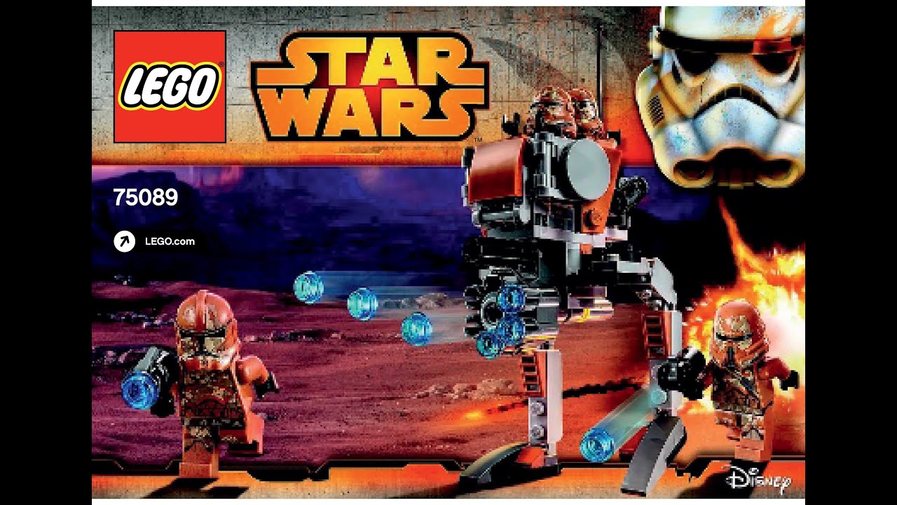LEGO 75089 Geonosis Troopers Instructions LEGO STAR WARS 2015 Battle ...