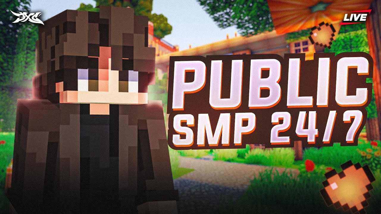 Minecraft Public Smp | Join My Public Lifesteal Smp | Java + PE 24/7 ...