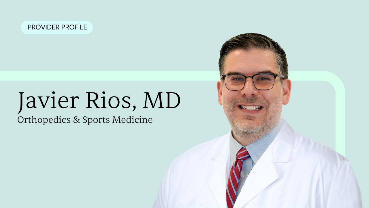 Meet Dr Javier Rios MD | Houston's Nonsurgical Orthopedic & SportsMD ...