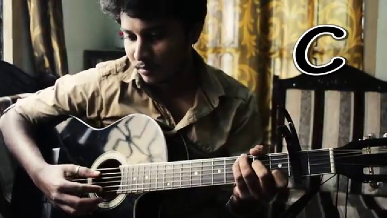 Ekangi | First (1st) Rank Raju | Akarsh Verma | Guitar Chords Tutorial ...