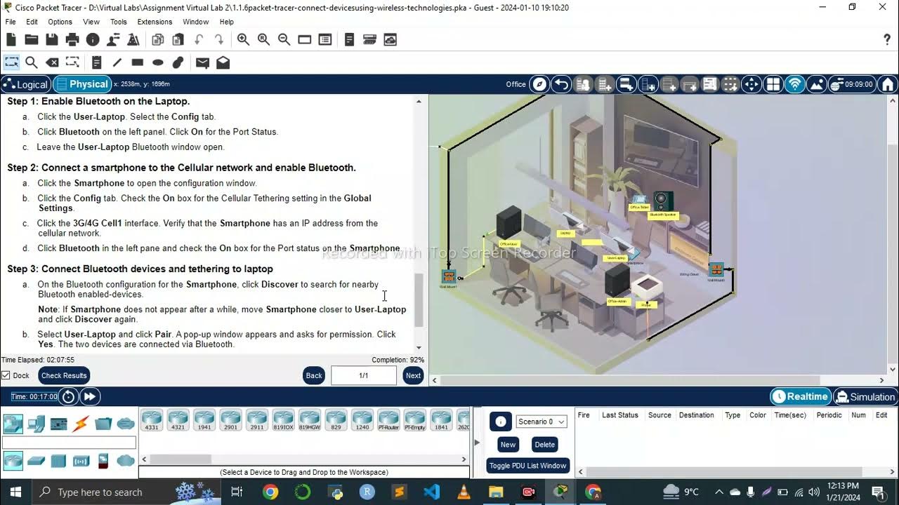 Assignment Virtual Lab 2: Exploring Networking with Cisco Packet Tracer - YouTube