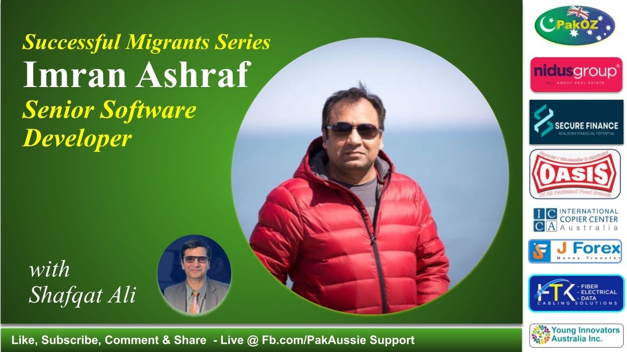 An Interaction with Imran Ashraf Senior Software Developer with Shafqat Ali - YouTube