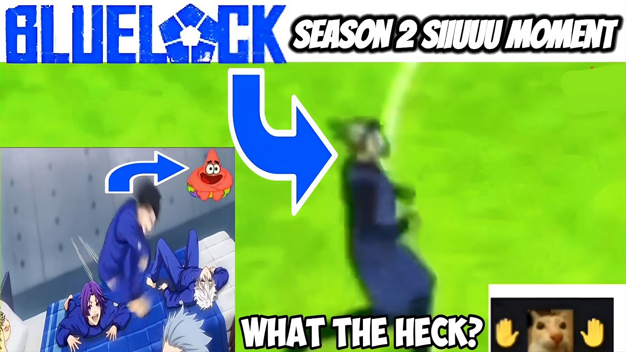 Meme 040 - Anime Blue Lock Season 2 PowerPoint PNG Siiuuu Animation ...