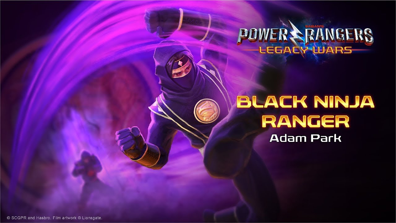 Black Ninja Ranger - Adam Park (MMPR) | Official Moveset | Power ...
