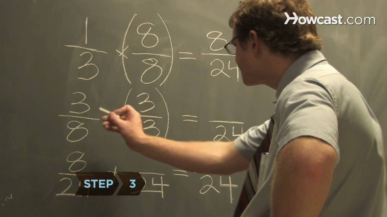 How to Add & Subtract Fractions - YouTube