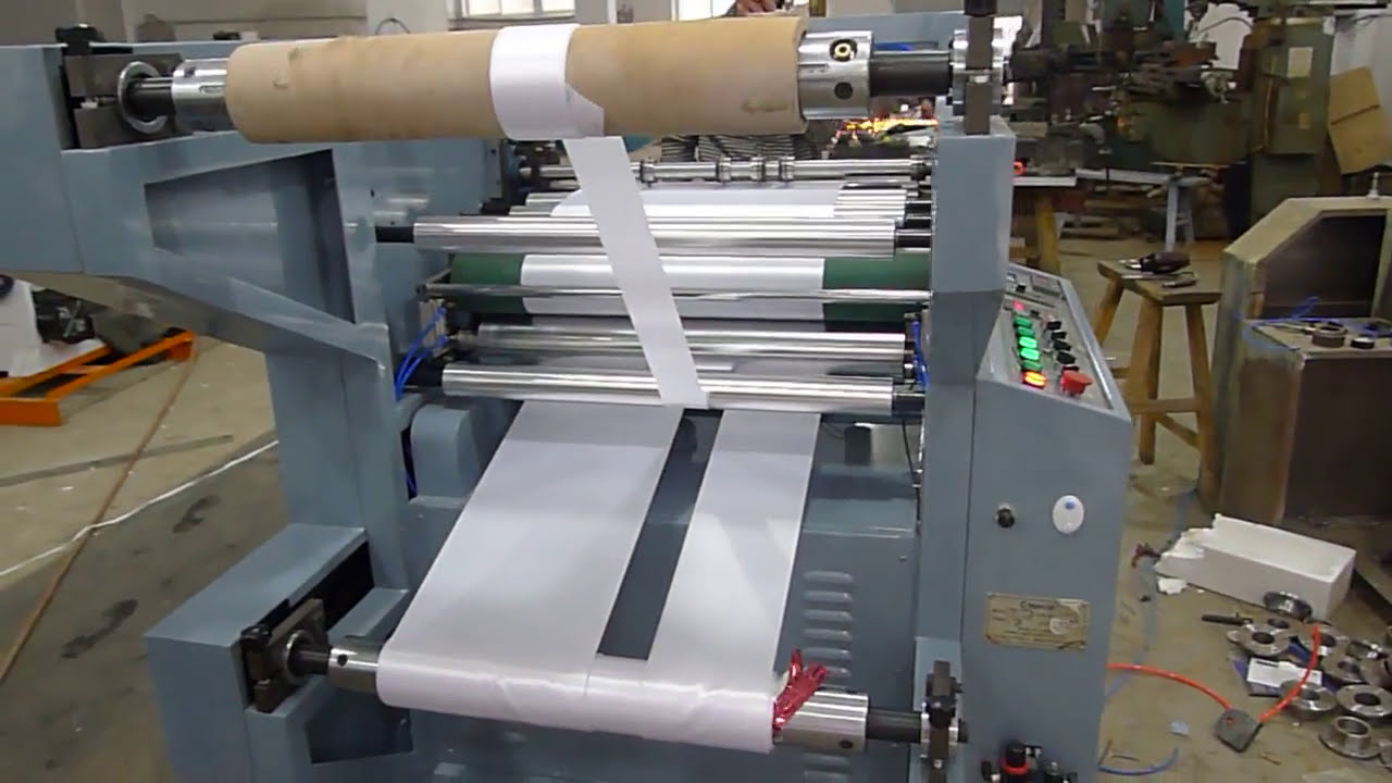 Ultrasonic slitting Machine - YouTube