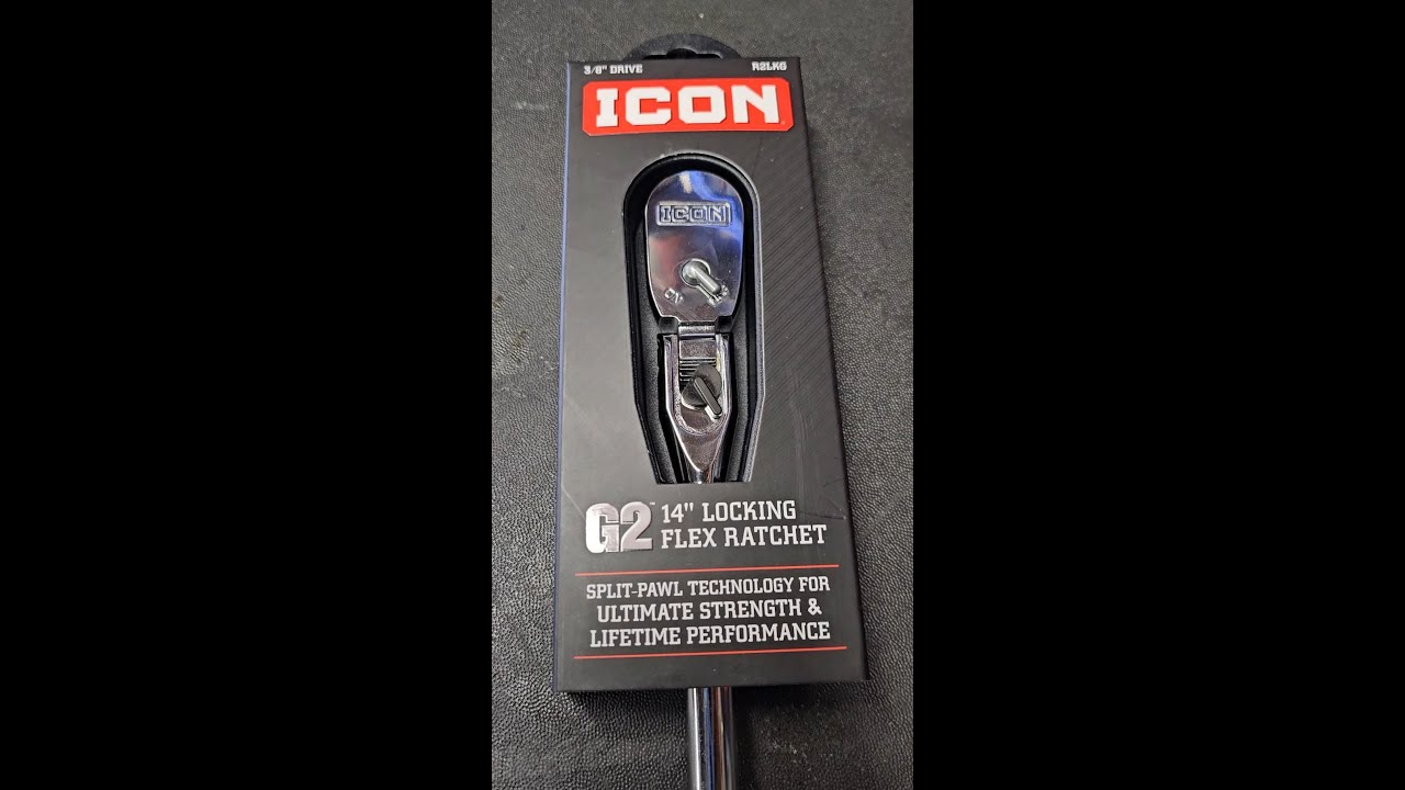 The NEW Icon G2 Locking flex head ratchet. - YouTube