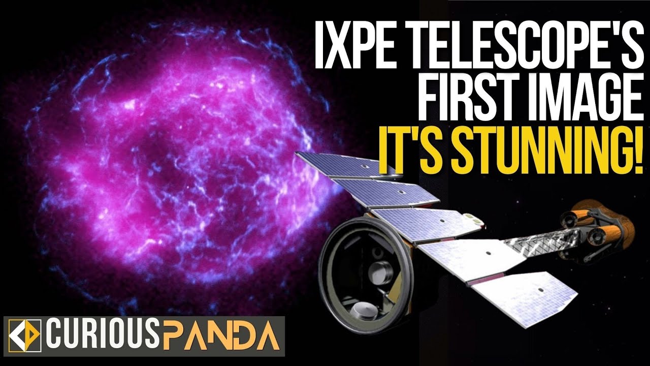 NASA's IXPE Telescope Sends its First Image. It's STUNNING! - YouTube