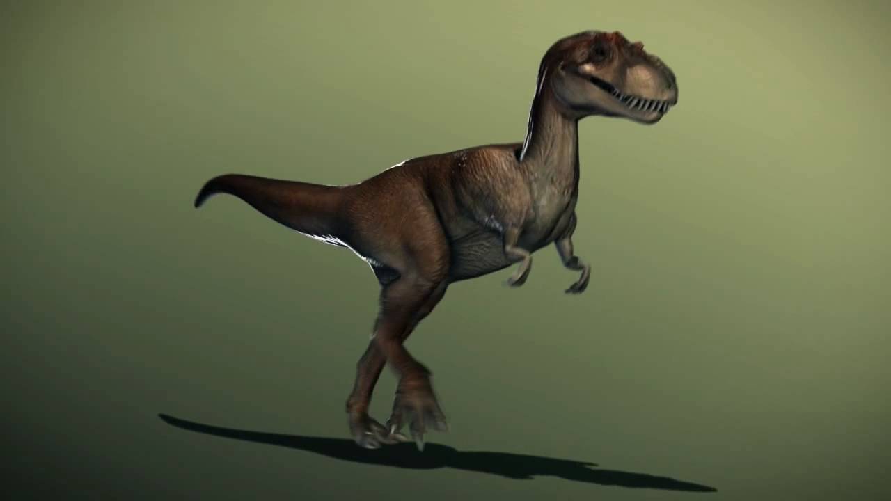 Dino Walk Cycle - YouTube