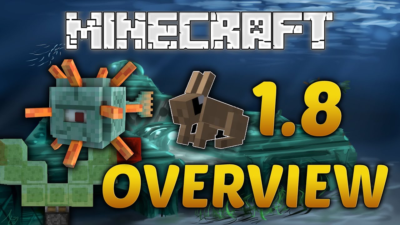 Minecraft 1.8 The Bountiful Update Overview - Under 10 Minutes - YouTube