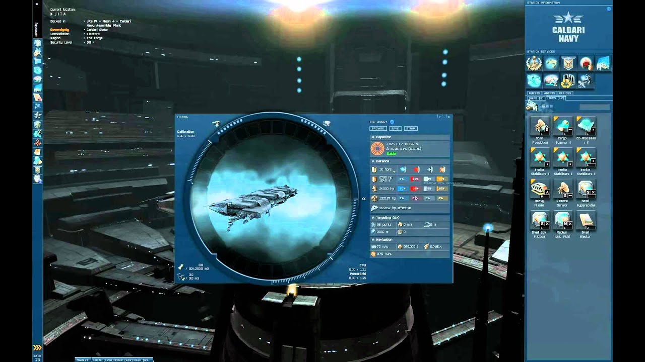 Eve Online › Charon docked - YouTube