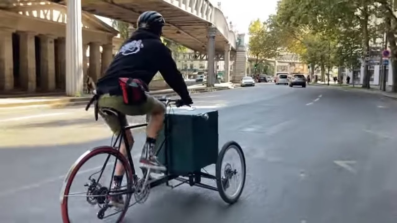 Repérage du tracé de La course des triporteurs 2024 - Avec @Lowrito ...