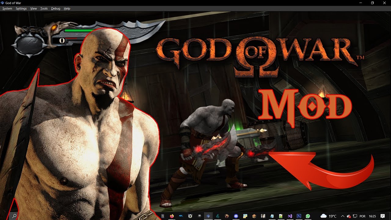 God of War 1 Mod - Kratos GOW ASCENCION - YouTube