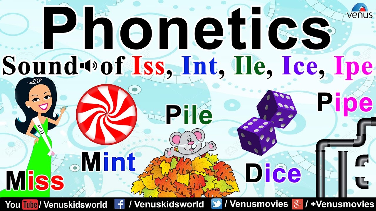 Phonetics Sound Of Iss, Int, Ile, Ice, Ipe - YouTube